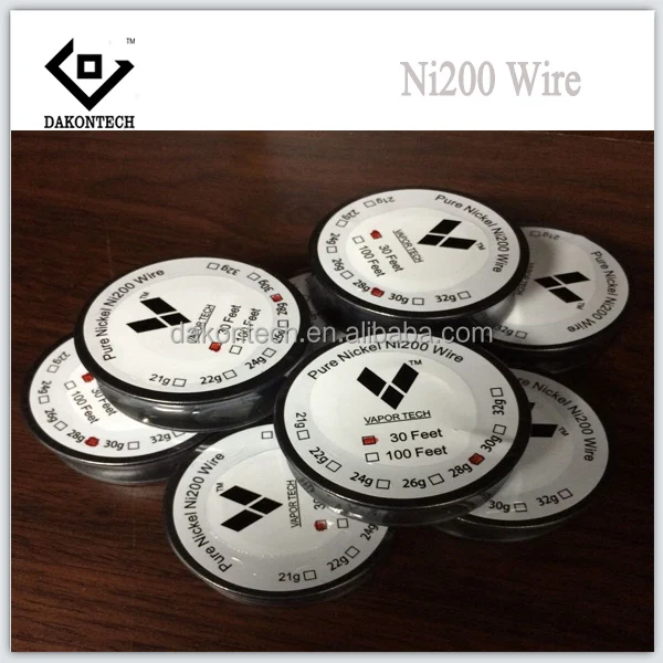 Pure Nickle 200 Wire For E-cigar / E-cig Nickel 200 Wire Non Resistance ...