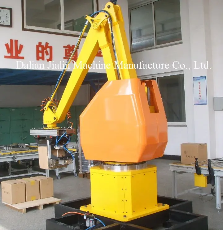 Automatic Collaborative Robotic Arm Palletizer Machine For Bag Bottle ...
