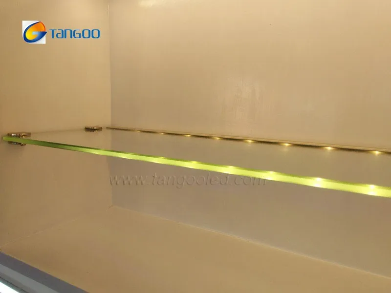 Profile Extrusions for Edge Lighting of Glass Panels