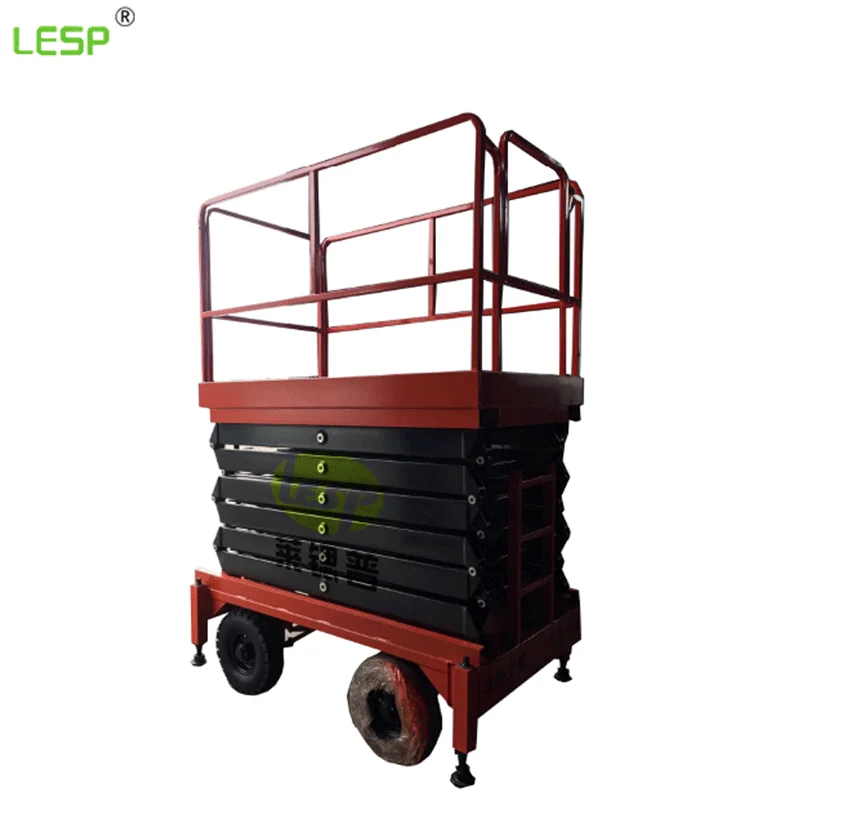 High Rise Hydraulic Window Cleaning Scissor Lift - Electric