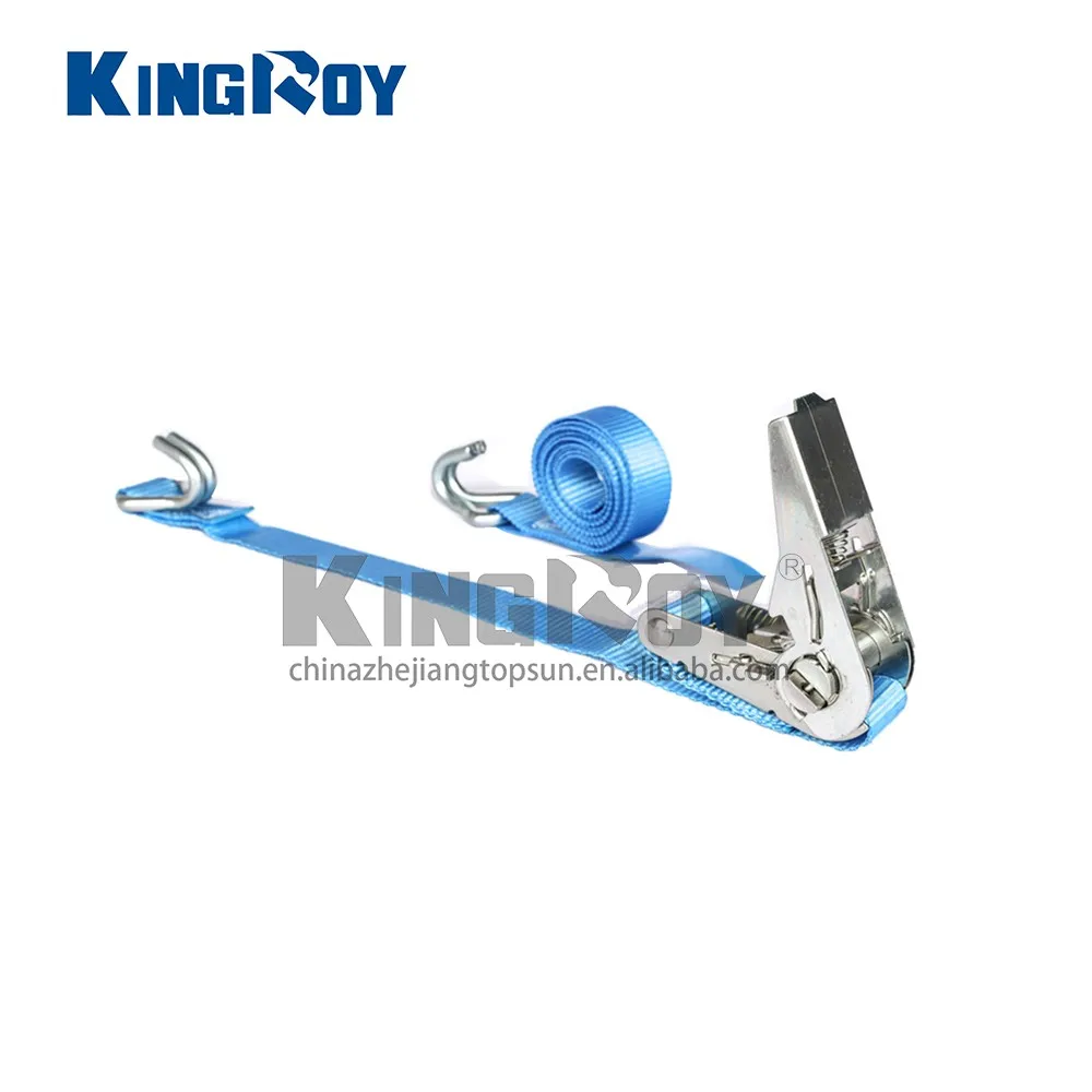 25mm 1" Truck Lashing Strap Ratchet Straps 800kg Tie Down with Steel ...