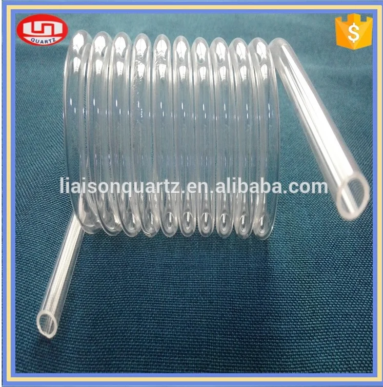 Both Ends Open Glass Spiral Tube Supplier - Buy Spiral Quartz Glass ...