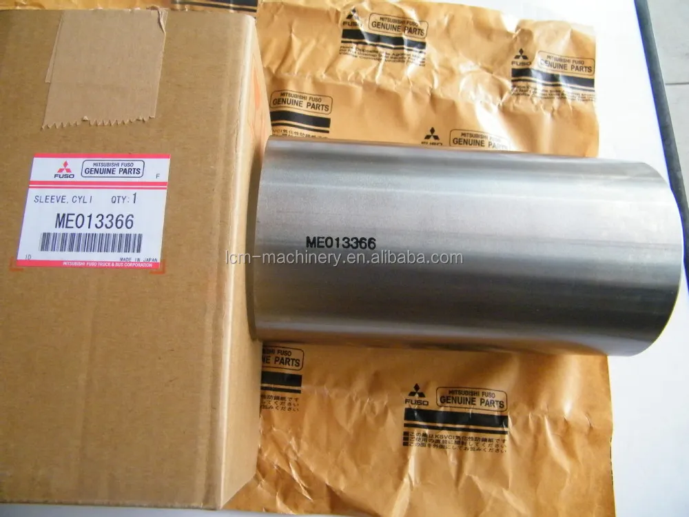 Mitsubishi Std Me013366 6d34t,6d34 Engine Cylinder Liner For Sk230-6 ...