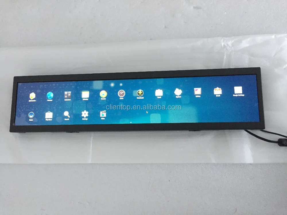 All In One Shelf Android Monitor 24 Inch Bus/taxi Advertising Stretched ...