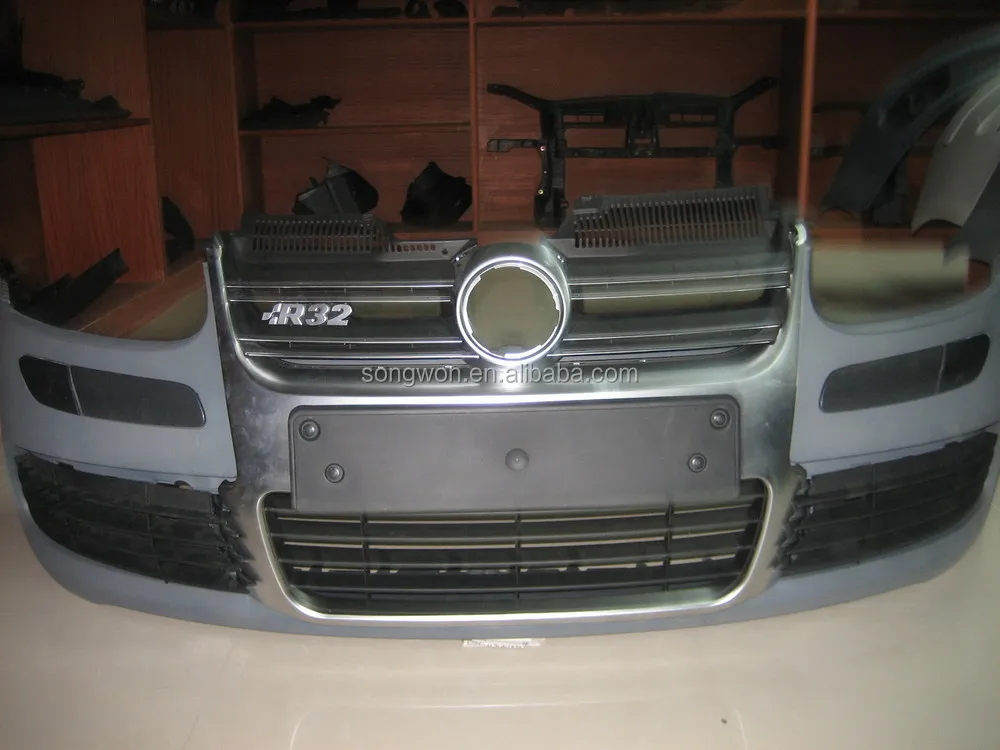 For Vw Golf 5 R32 Front Bumper - Buy For Golf 5 R32 Nickelage/chrome ...