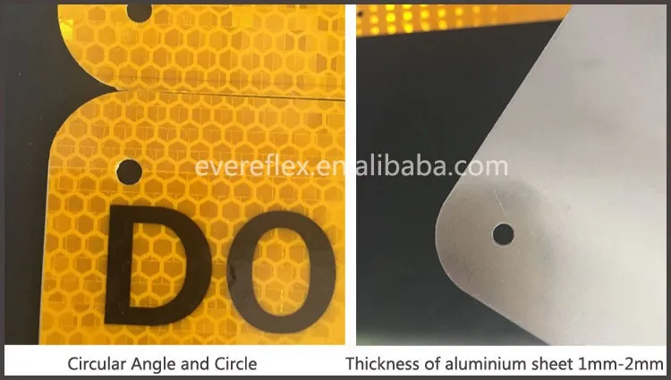 Custom Heavy Duty Aluminum License Plate for Trucks DOT/ECER Approved ...