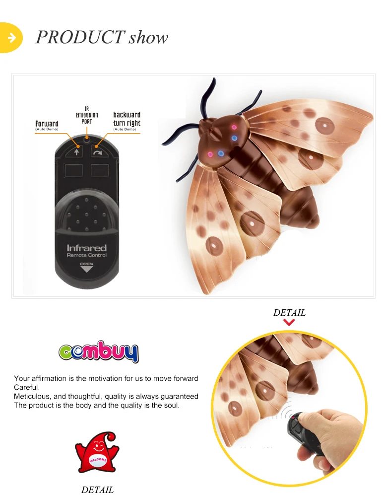 Remote Contr Toy Simulation Rc Flying Insects With Light - Buy Rc ...