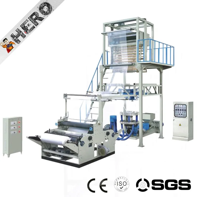 Sj-50 Film Blowing Machine Hdpe Ldpe Polyethylene Nylon Plastic Pe ...