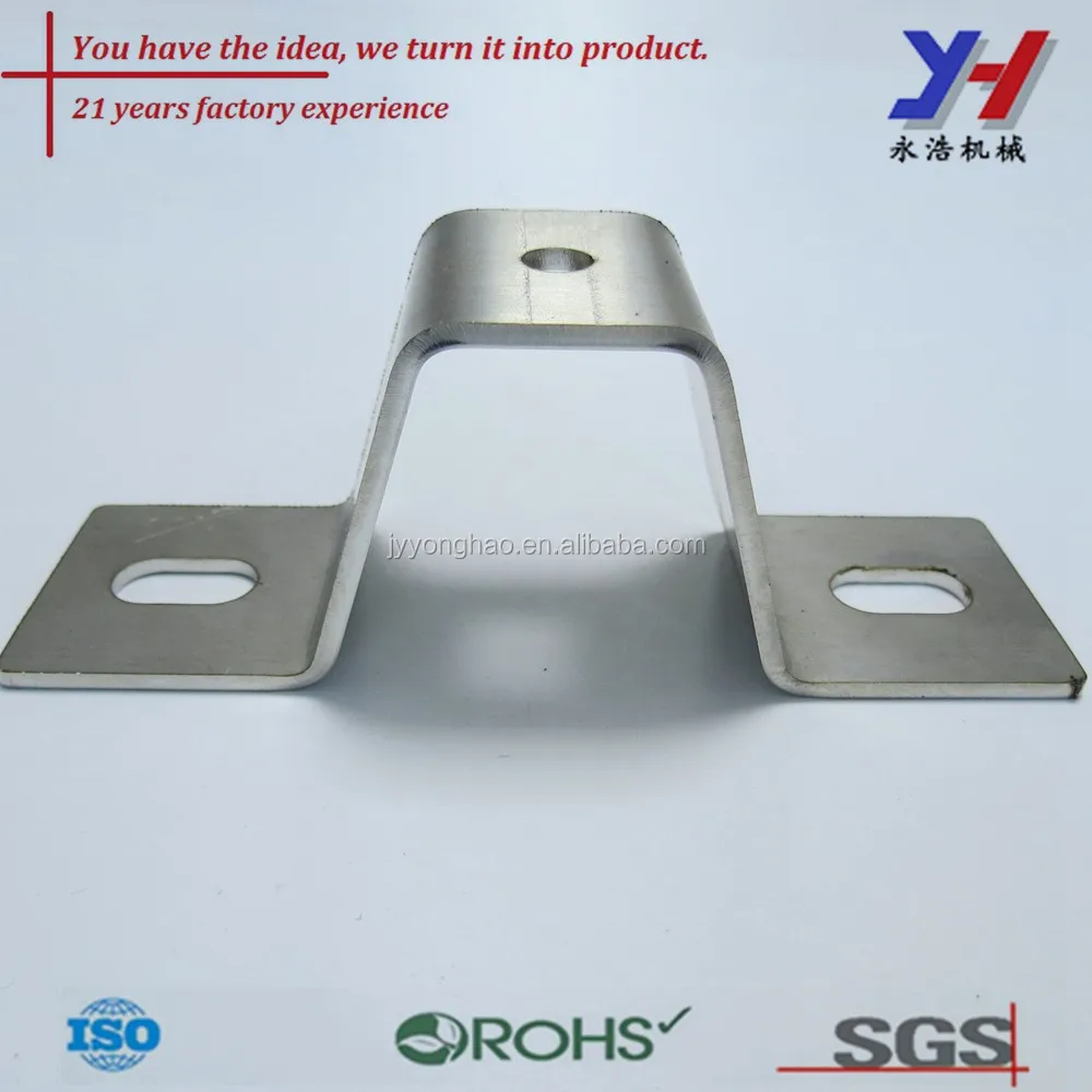 316 Stainless Steel Flexible Flat Punched Metal Fixing Bracket Never ...