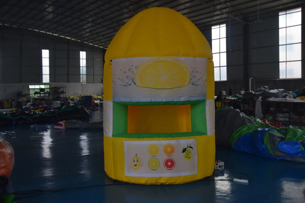 Inflatable Lemonade Kiosk Booth For Advertising Inflatable Lemonade ...