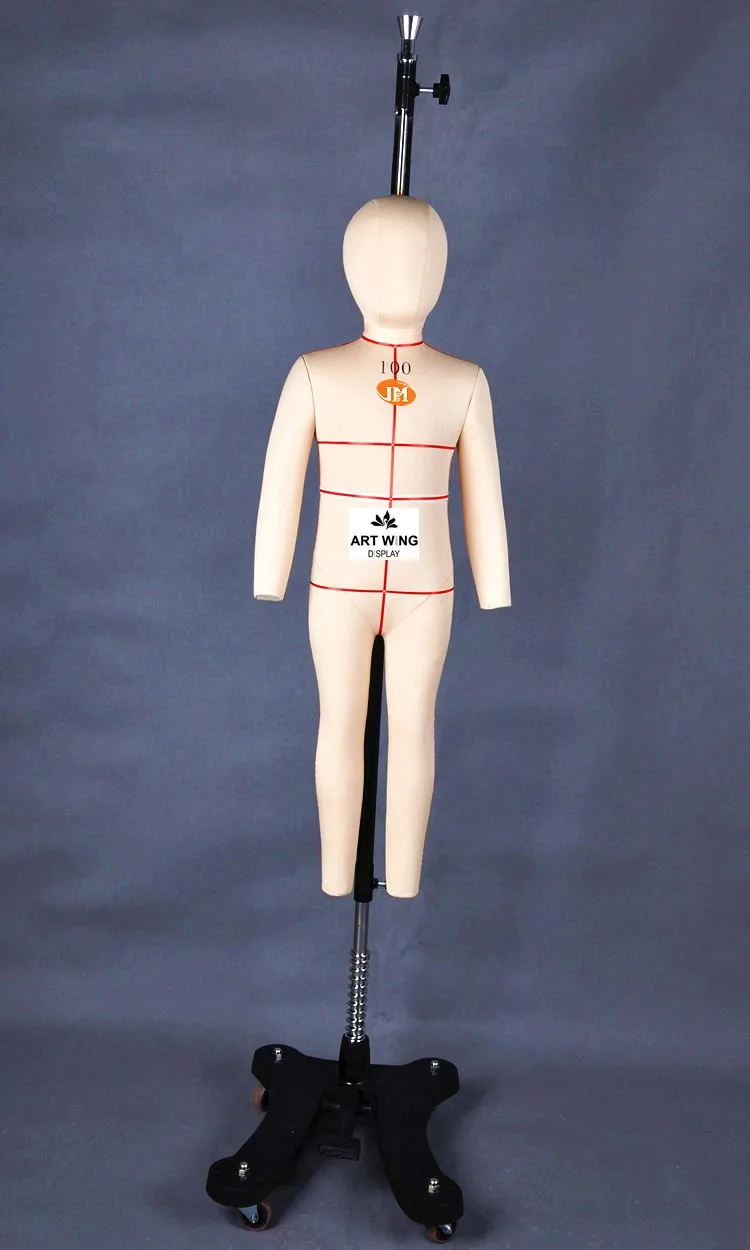  0 14y Adjustable Flexible Kids Tailoring Fabric Child Size Dummy