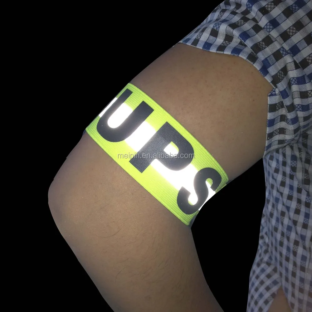 Reflective Security Police Arm Band - Buy Reflective Police Armband ...