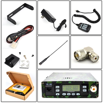 Vhf/uhf 25w Amateur Portable Mobile Radio Ham Mobile Transceiver Car ...