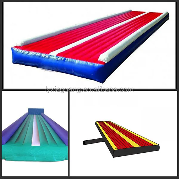 Gynastics Equipment Trampoline Tumble Track In Ground Tumble Track ...
