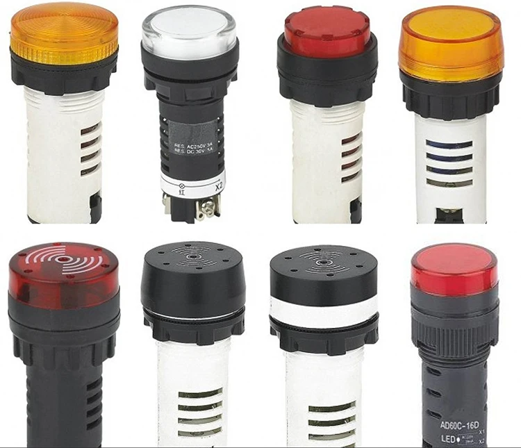 Miniature Double TPTT 3 Pole 3 Throw IP65 Push Button Switch