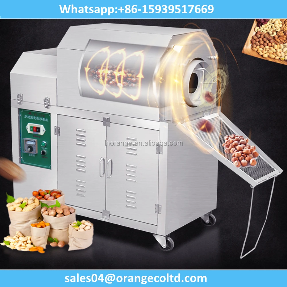 2018 Stainless Steel Sesame Seed Roasting Machine - Buy Sesame Seed ...