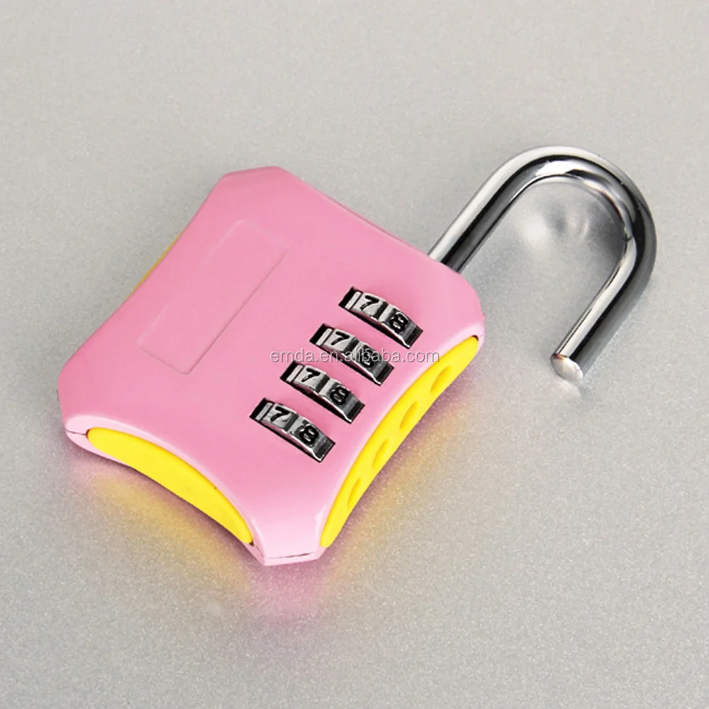 Zinc Security Changeable Keyless Big Code Luck Colorful Decorative 4 ...