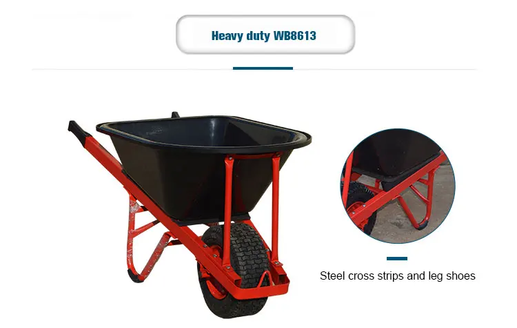 Japanese Wheelbarrow - Durable & Versatile Construction Tool