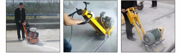 Dingye Portable Concrete Scabbler - Efficient Road Milling