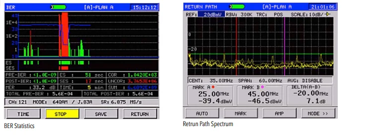 Deviser Ds2500 Series Tv Qam Analyzer Ds2500 Qam Analyzer Triple Play ...