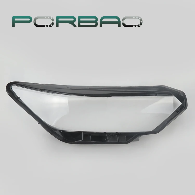 Auto Parts Black Border Tranpsarent Headlight Lens Cover for B8 (16-18 ...