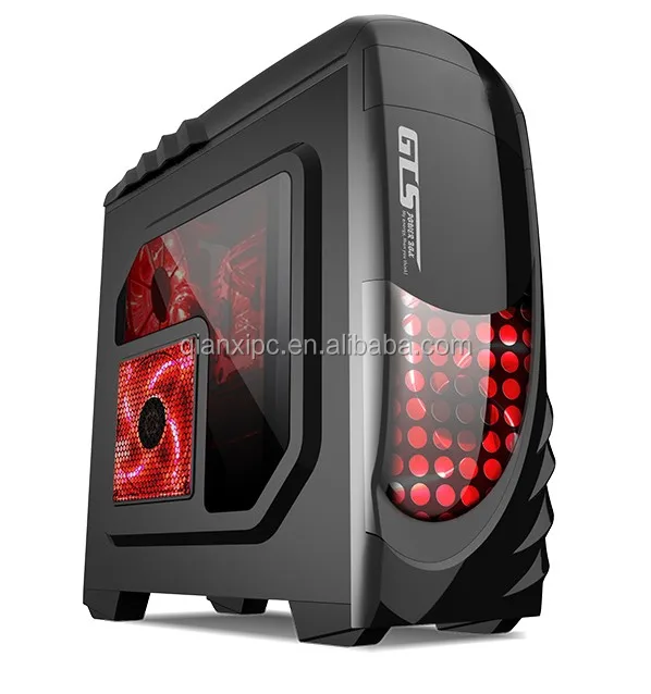Shark-x400 Series Atx Gaming Case With Double Panel Acrylic Computer Pc ...