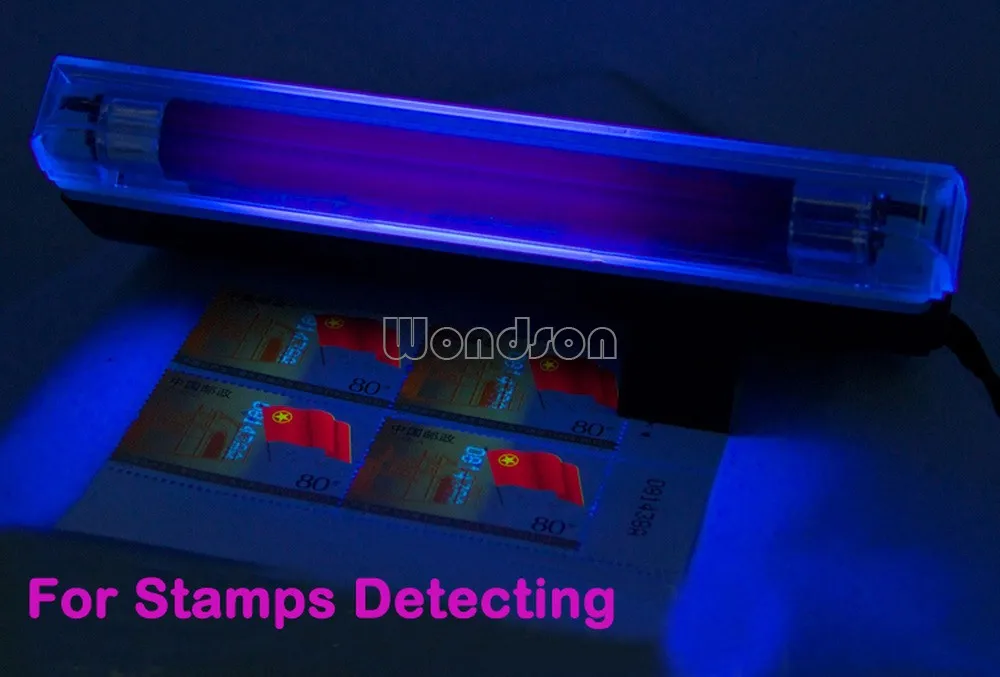 Custom Longwave Ultraviolet 4 Watts Cheque Stamps Detector Uv Handheld ...