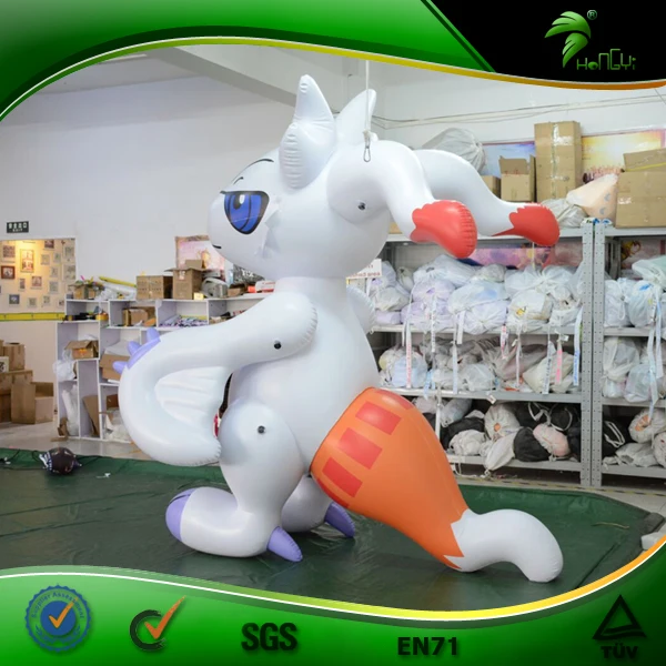 Hongyi Inflatable Dragon - 2.5m H Pokemon Air 3D Cartoon Animal