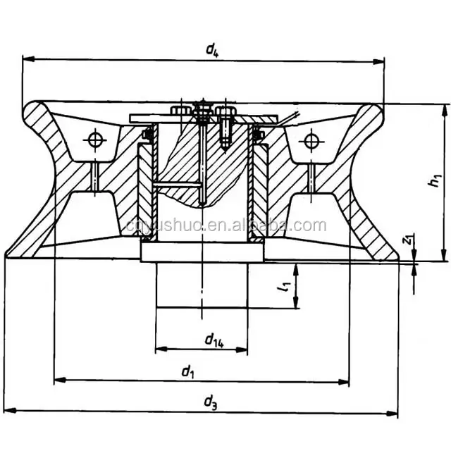 Marine Mooring Equipment Fairlead Roller - Buy Marine Fairlead Roller ...