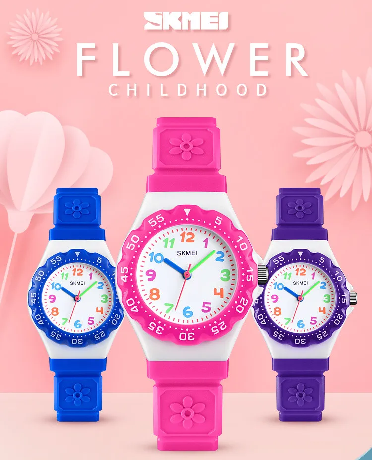 Skmei 1483 Super Cool Watch Hand 7 Colors Watch Children School Set ...