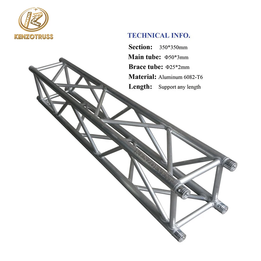 Aluminum LED Video Wall Support Truss - Trussled Solutions