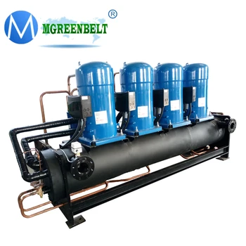 Multi Scroll Compressor Water Cooled Chiller Refrigeration Unit - Buy ...