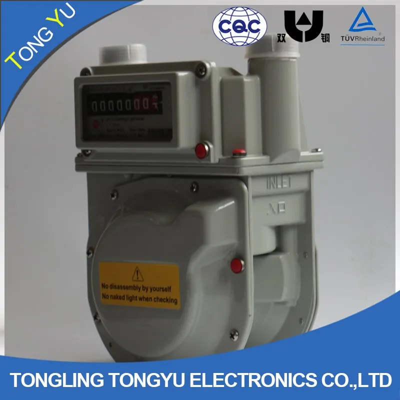 Domestic Lpg Gas Meters G1.6 / G2.5 / G4 / G6 - Buy Lpg Gas Flow Meter ...