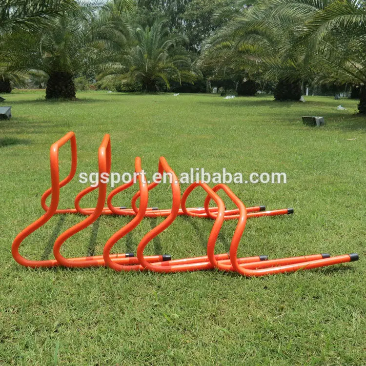 23cm Height Plastic Hurdle Soccer Sports Training Hurdles Speed Agility ...