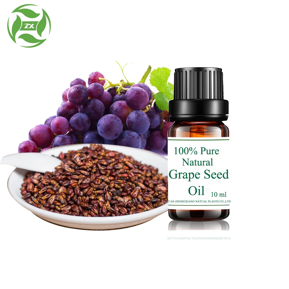 Grape Seed Oil - Pure Organic Carrier Oil for Skin Care