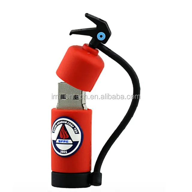 Fire Extinguisher Style Usb 2.0 Flash Driver Pen,Custom Made Usb Memory ...