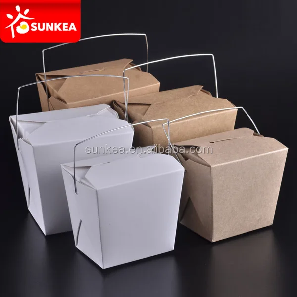 Wadah Kertas Kemasan Makanan Restoran Tiongkok,Kotak Mie - Buy Mie Cina ...