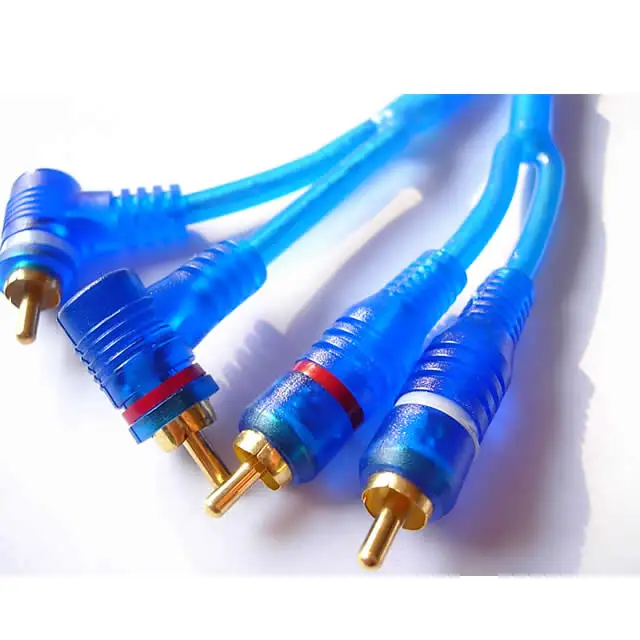 Car Audio Hifi 3.5mm Stereo To 2rca Cable - Buy 3.5mm Stereo To 2rca ...