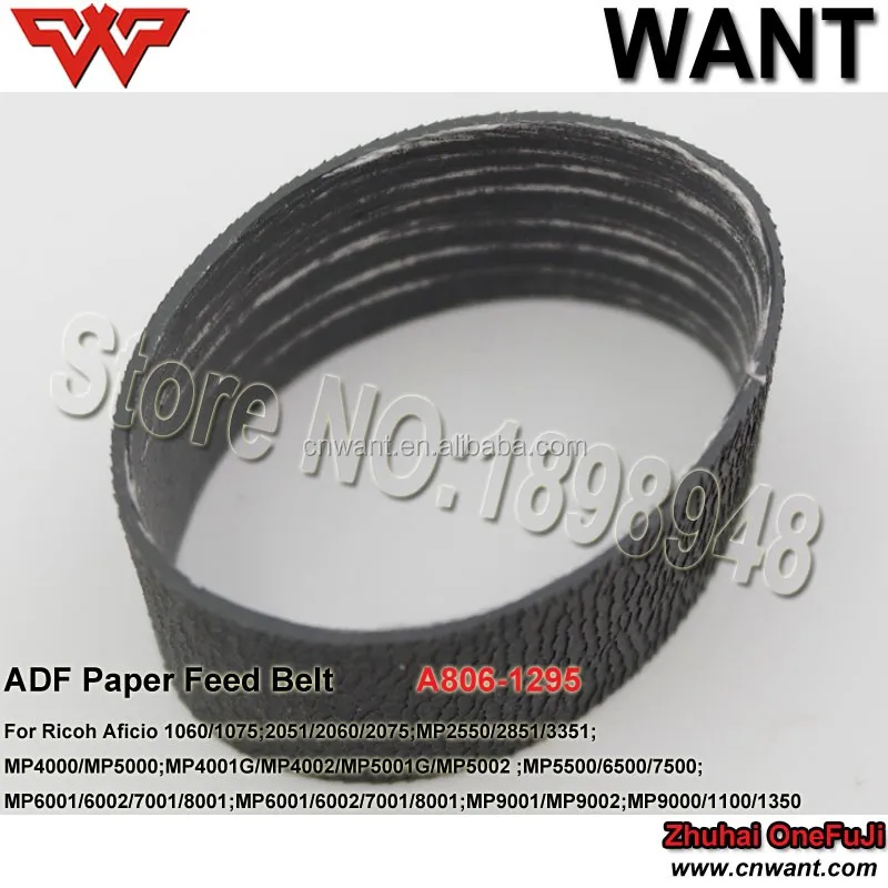 A806-1295 ( A680-1241 ) Adf Paper Feed Belt For Ricoh Mp 2550 2851 3350 ...