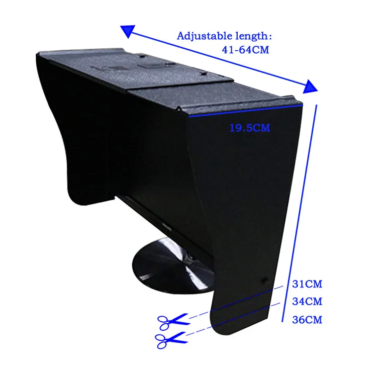 16-25" Fpv Monitor Sunshade Sun Hood Sunshade Cover Sun Visor - Buy ...