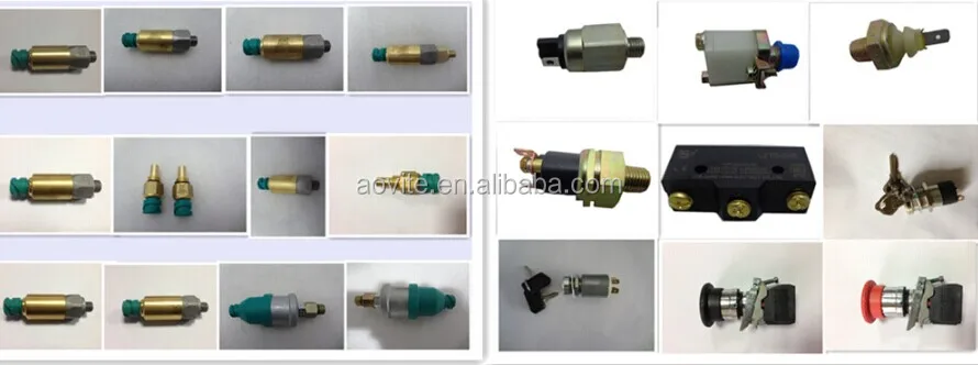 Terex Mining Truck Brake Manifold Valve Parts Pressue Sensor15300082 ...
