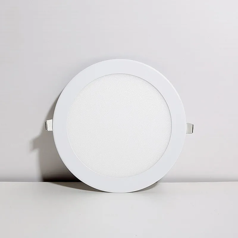 Frameless 3w 4w 6w 9w 12w 15w 18w 24w Ac 85-265v Led Downlight Panel ...