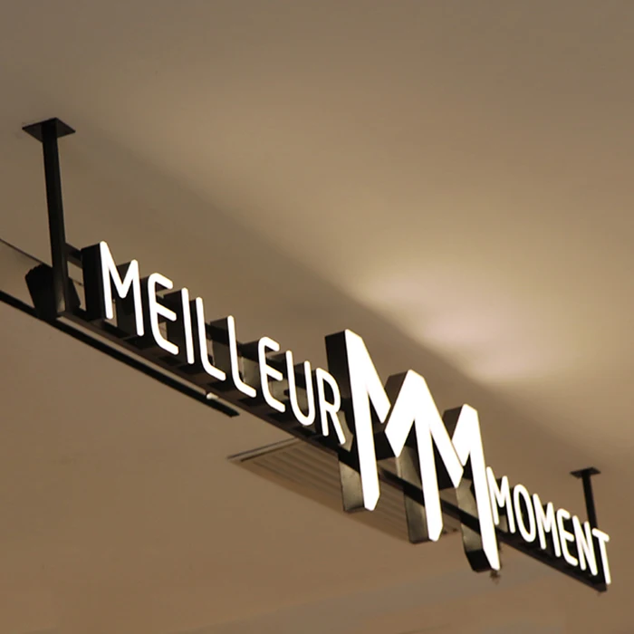 Custom Luminous Word in Led Lights 3D Advertising Lighted Words ...