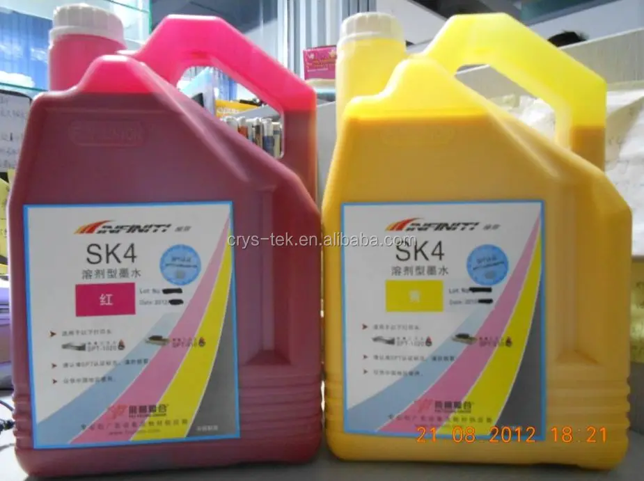 Konica 512i-30pl Solvent Based Ink - 5lpackage for Digital Printing