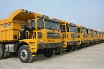 Mt86 Mining Truck 80ton Mining Truck Working In Stone Quarry Off Road ...