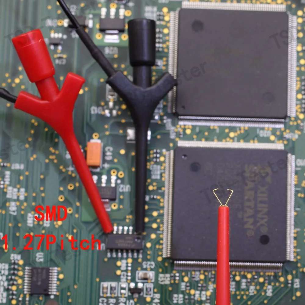 Multimeter Lead Wire Kit - Test Hook Clip Grabbers