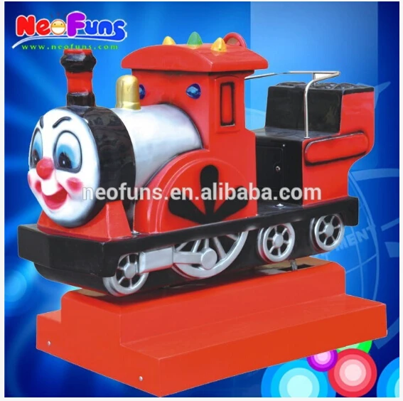 Amusement Park Electric Arcade Coin Operated Kiddie Train Ride for Sale ...