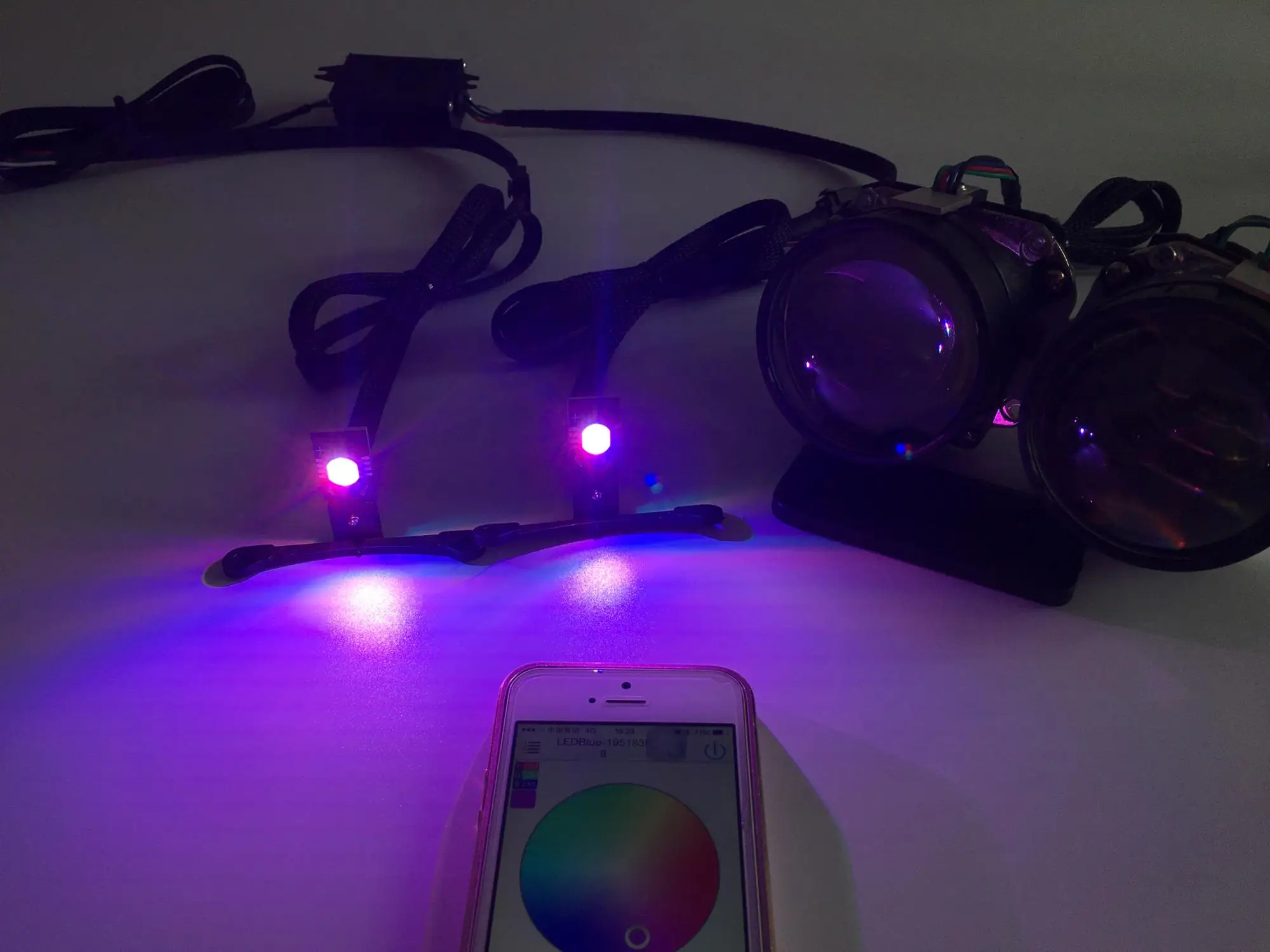 Red Led Demon Eye Modules Led Devil Eyes For 2.5'' And Other Projector ...