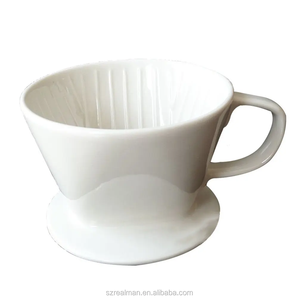 Ceramic Coffee Dripper / Drip Coffee Maker For Fresh Filter Coffee ...