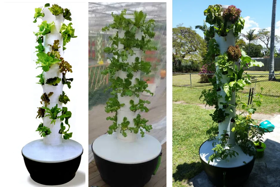 Vertical Aeroponics System Wikens Strips Aeroponic Tower Garden Led ...